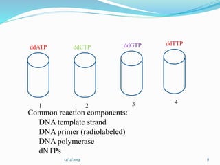 Sanger sequencing revised | PPTX