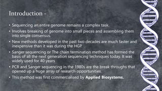 40 Years Of Sanger Sequencing – The History of DNA Sequencing – LRBKC