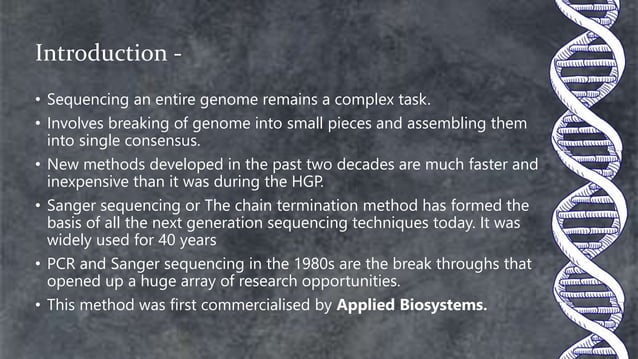 Sanger’s Method of Sequencing (1).pptx