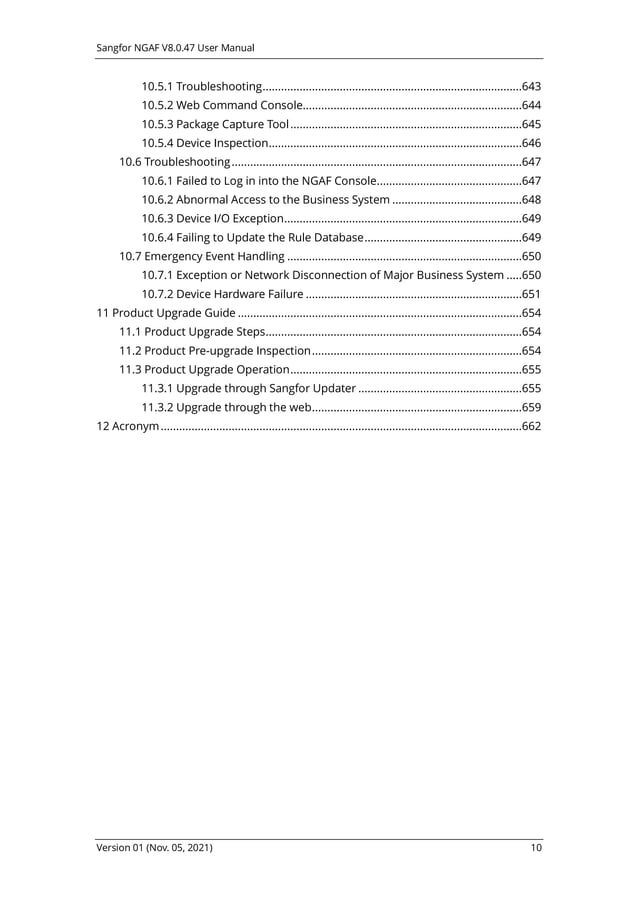 Sangfor_NGAF_v8.0.47_User Manual_EN.pdf | Computer Networking | Computing