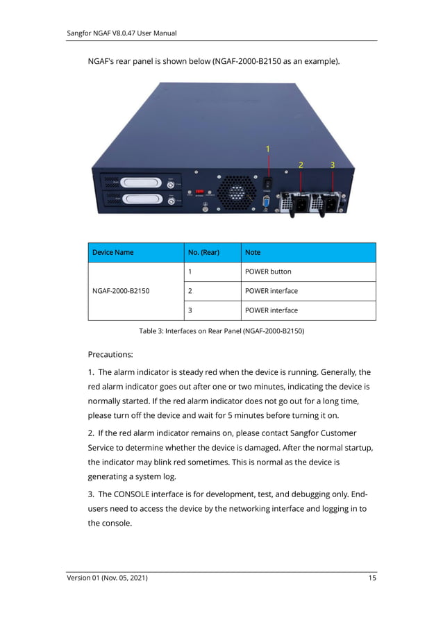 Sangfor_NGAF_v8.0.47_User Manual_EN.pdf | Computer Networking | Computing