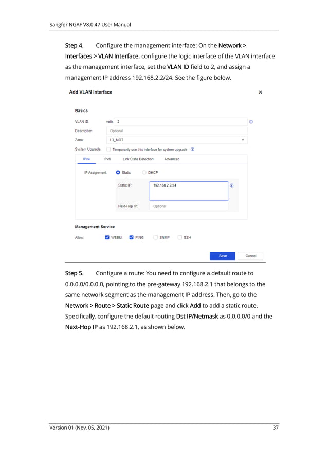 Sangfor_NGAF_v8.0.47_User Manual_EN.pdf | Computer Networking | Computing