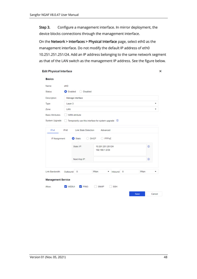 Sangfor_NGAF_v8.0.47_User Manual_EN.pdf | Computer Networking | Computing