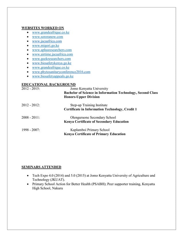 Sang gideon resume | PDF