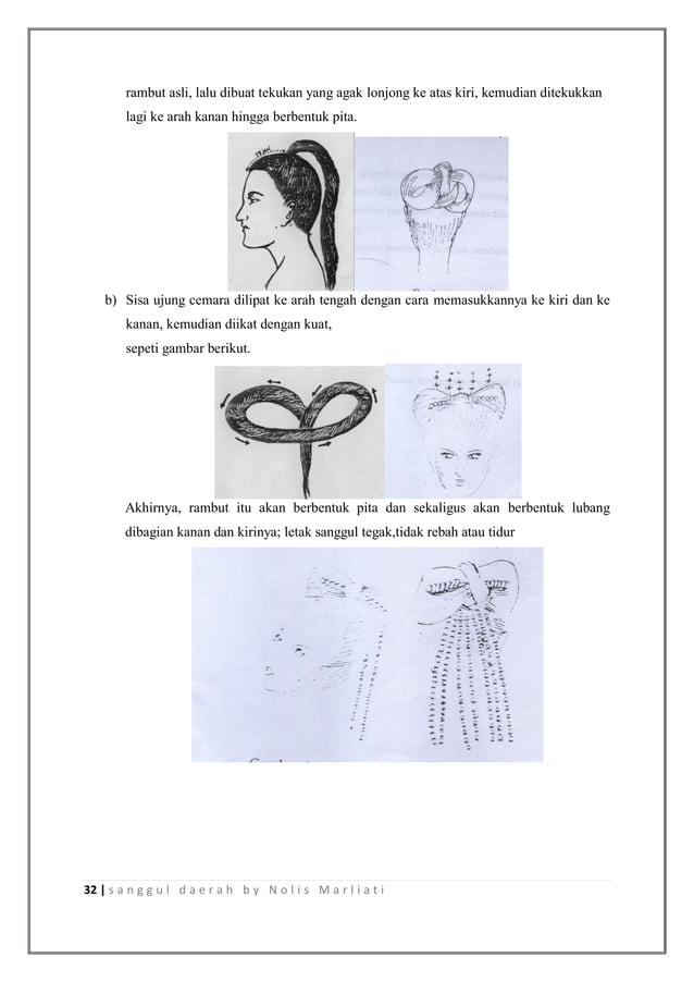 Sanggul tradisional | PDF