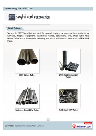 Sanghvi Metal Corporation,Mumbai, Stainless Steel & Carbon Steel pipe fittings | PDF