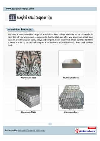 Sanghvi Metal Corporation,Mumbai, Stainless Steel & Carbon Steel pipe fittings | PDF