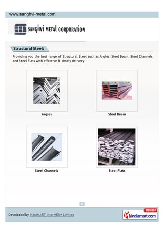 Sanghvi Metal Corporation,Mumbai, Stainless Steel & Carbon Steel pipe fittings | PDF