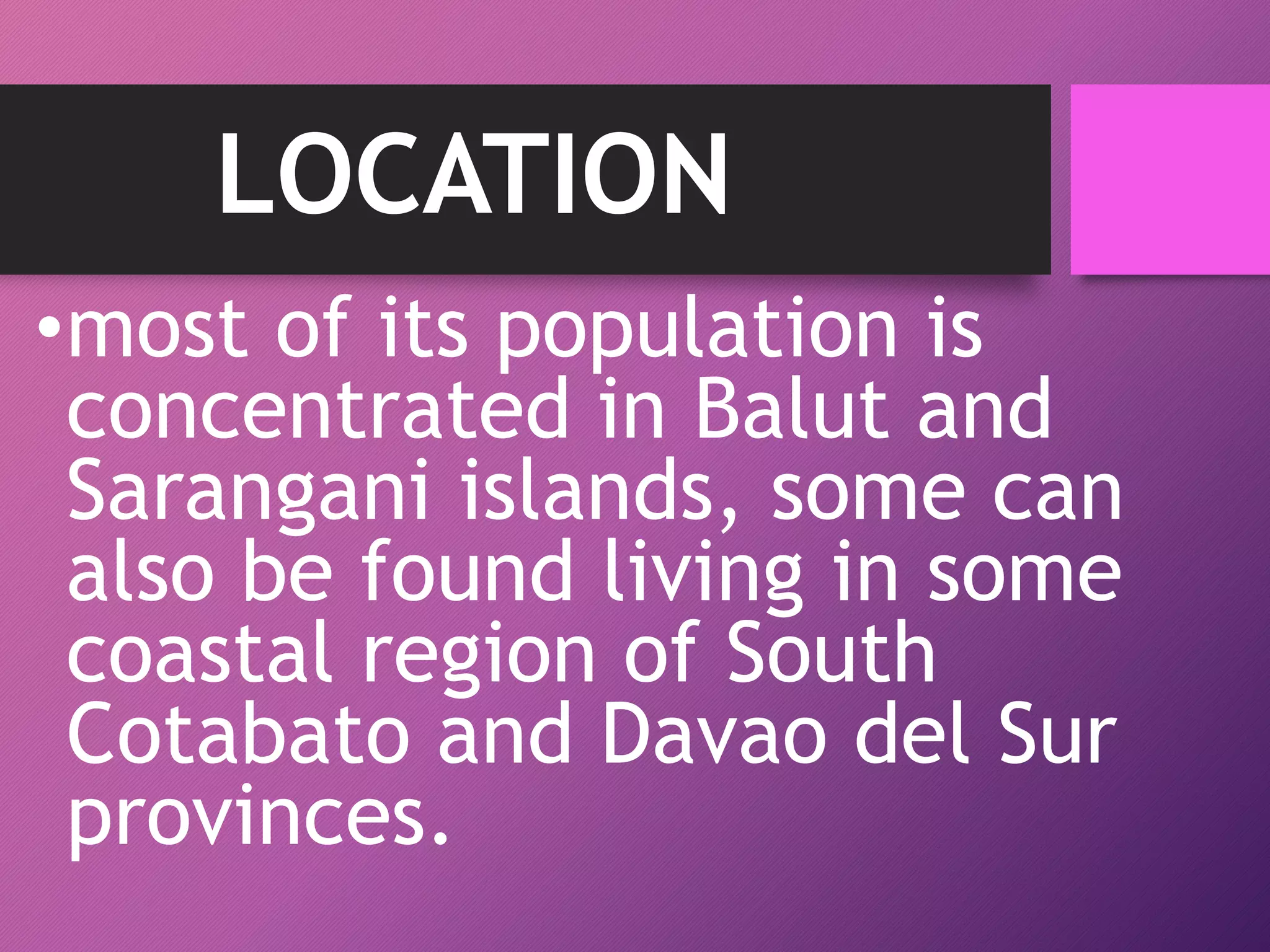 Sangil Ethnic Group of the Philippines | PPTX