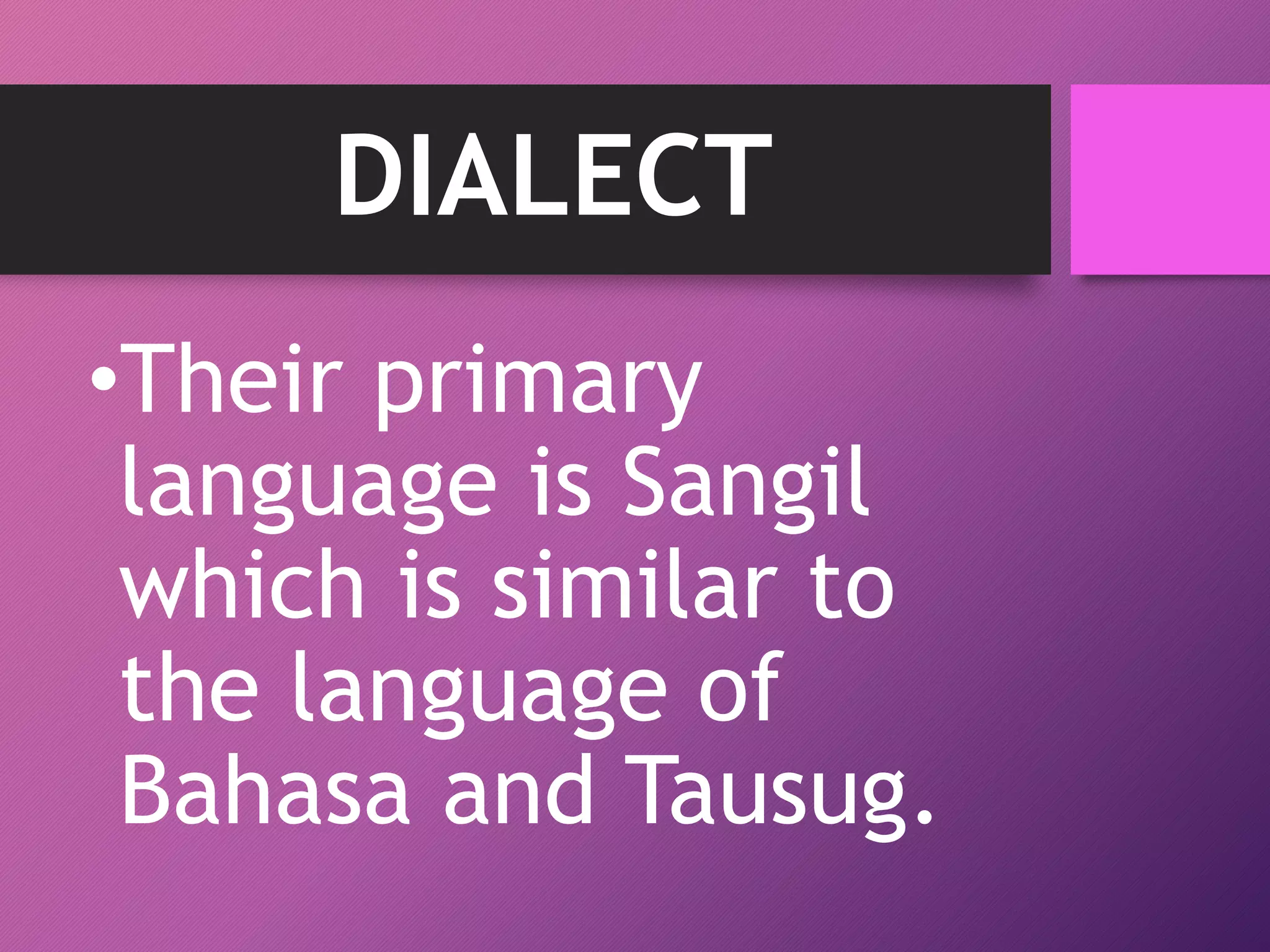 Sangil Ethnic Group of the Philippines | PPTX