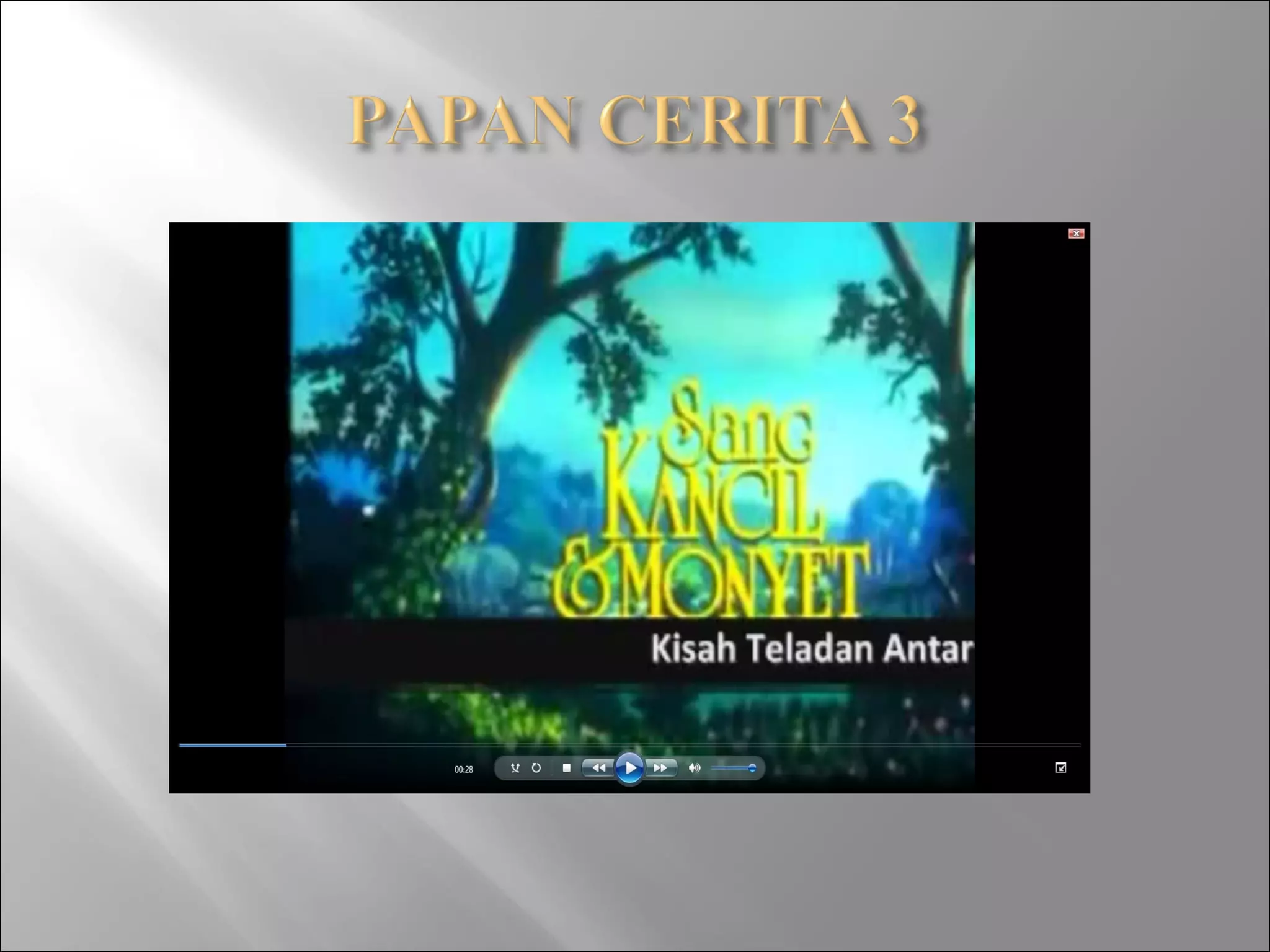 Sang kancil dan monyet | PPT