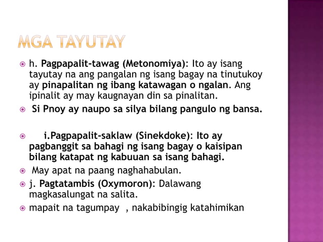 Sangkap at elemento ng tula | PPTX