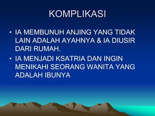 penjelasan cerita Sangkuriang | PPTX