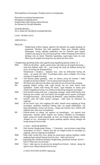 Sangkuriang meuntas jaman | PDF