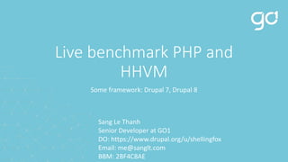Drupal hhvm benchmark | PPT