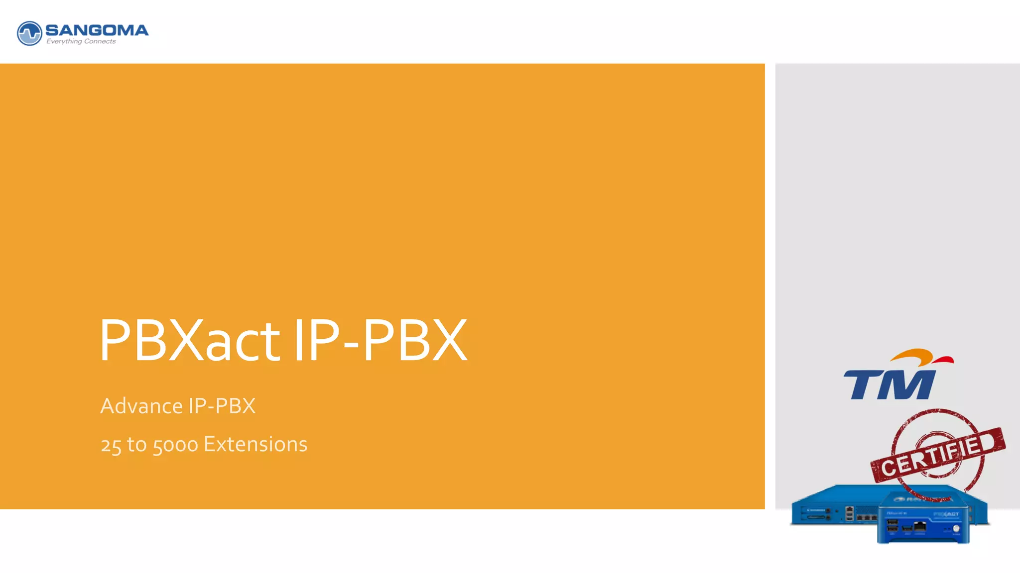 Sangoma Appliances and TM Multi-Line SIP | PDF