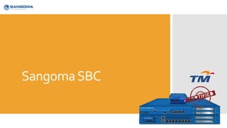 Sangoma Appliances and TM Multi-Line SIP | PDF