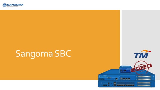 Sangoma Appliances and TM Multi-Line SIP | PDF