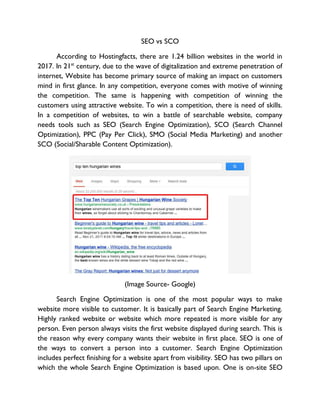SEO vs SCO | PDF