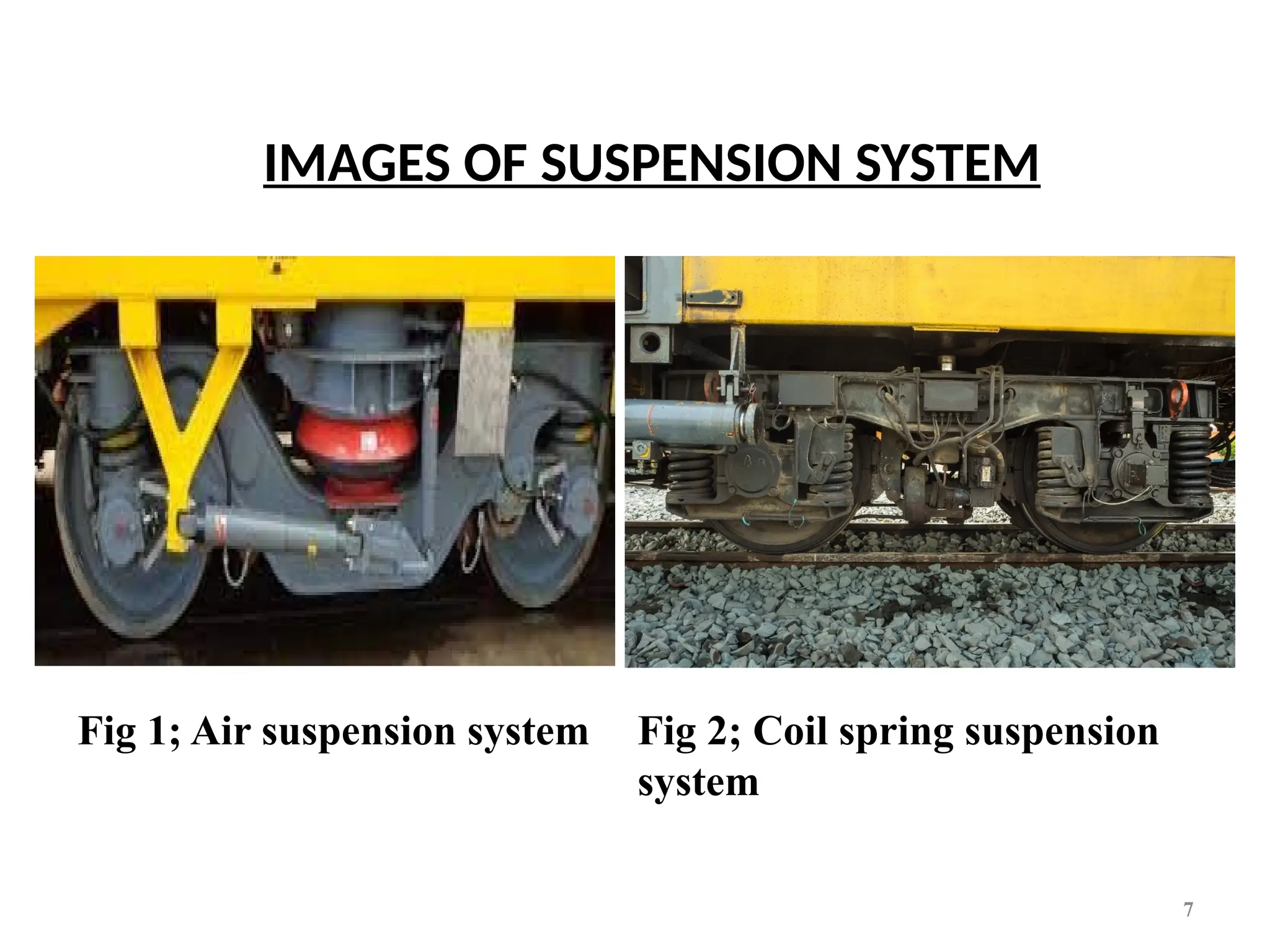types of air suspension and coil spring siuspension system ppt | PPTX