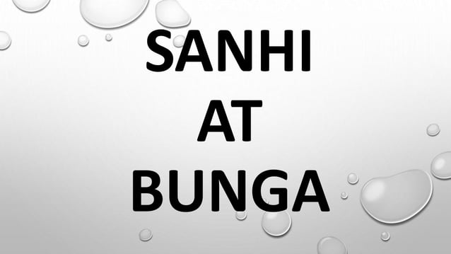 Sanhi at bunga | PPTX