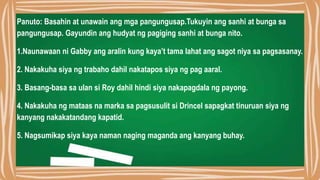 SANHI AT BUNGA.pptx
