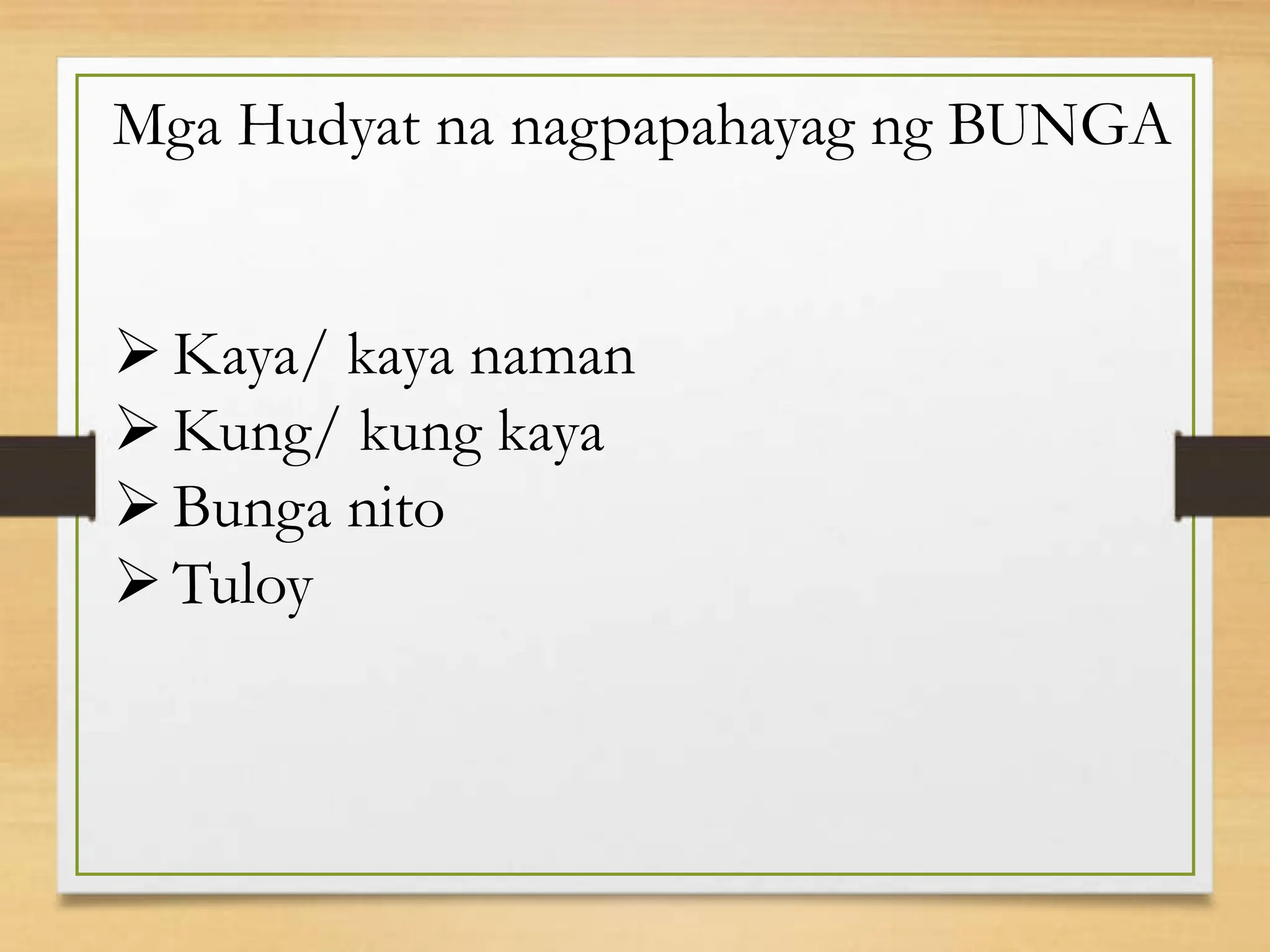 sanhi at bunga powerpoint presentation for filipino | PPTX
