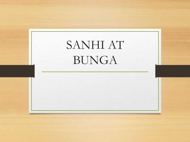 sanhi at bunga powerpoint presentation for filipino | PPTX