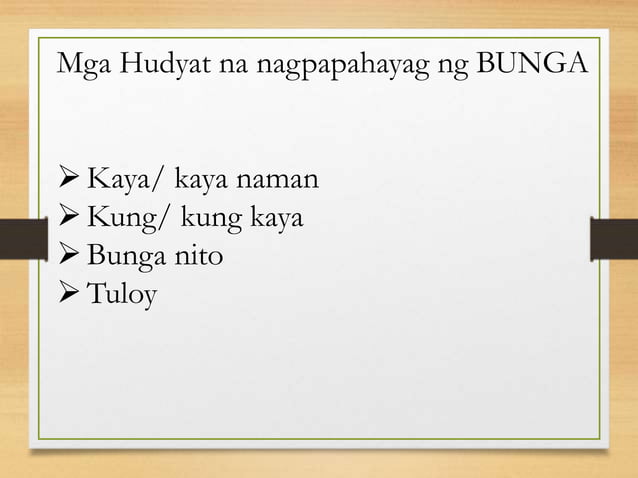 sanhi at bunga powerpoint presentation for filipino | PPTX