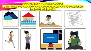 SANHI AT BUNGA (mga halimbawa nito at katuturan | PPTX