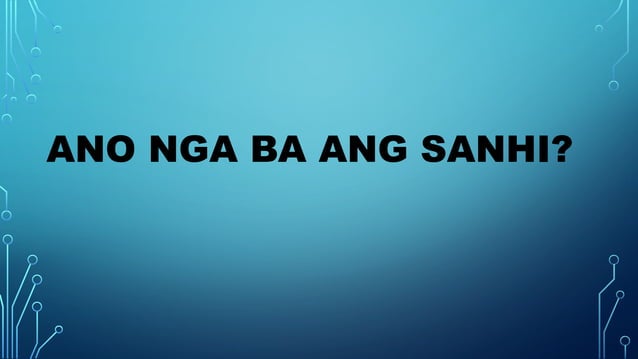 Sanhi at bunga.pptxbvkahalagahan ng sanhi | PPT