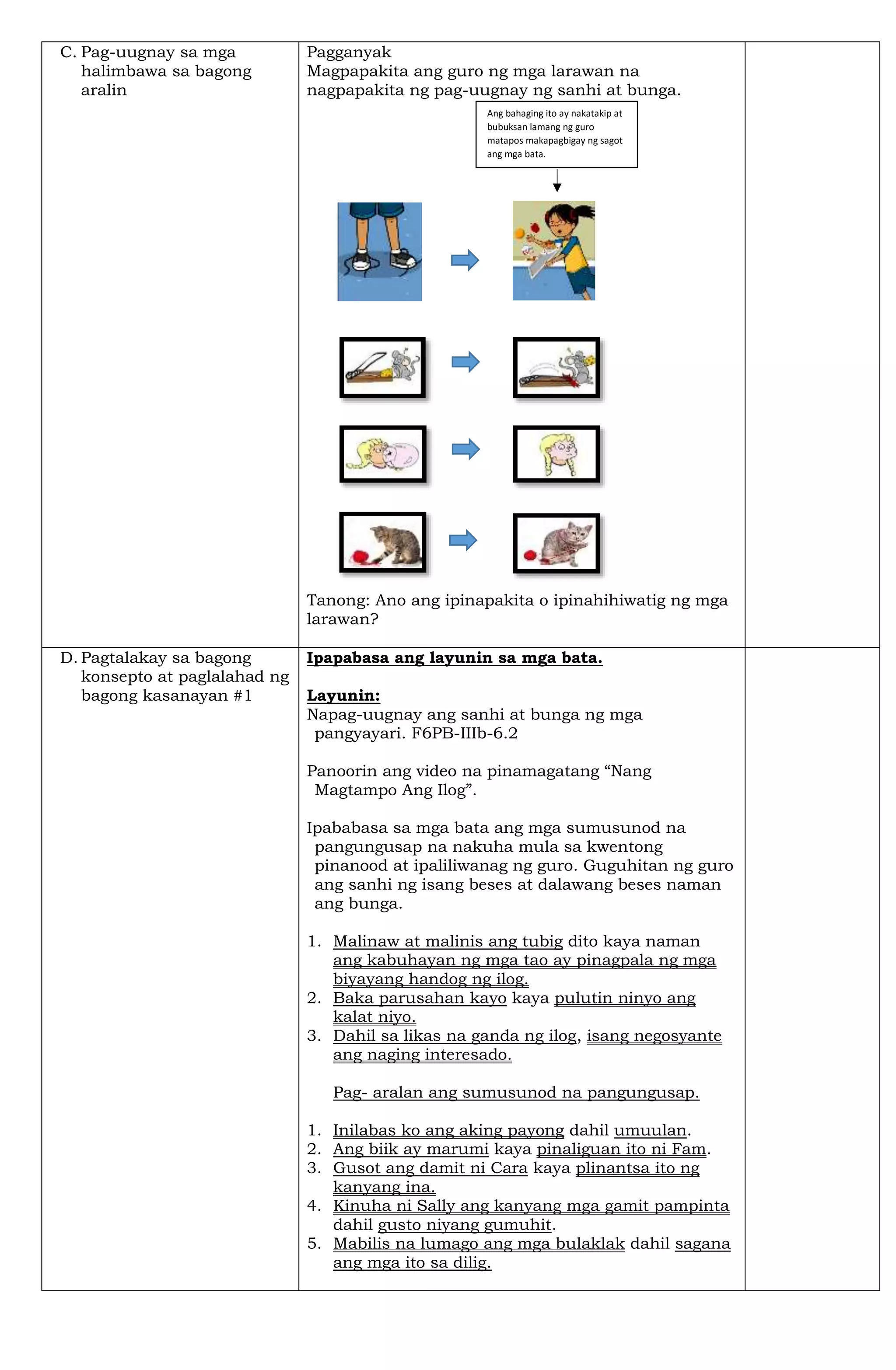 Sanhi at Bunga DLP 6.docx