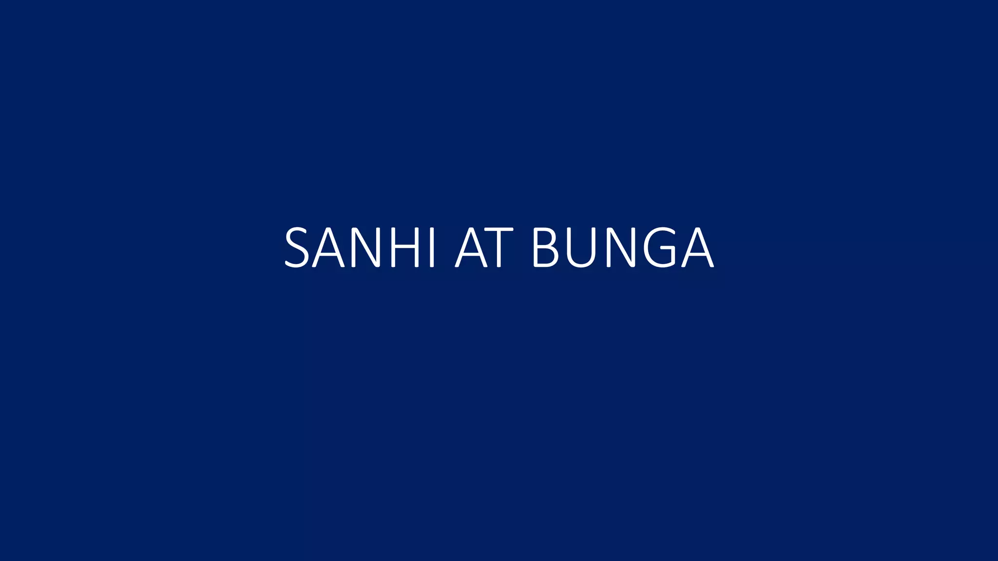 Sanhi at bunga, grade 8 | PPTX