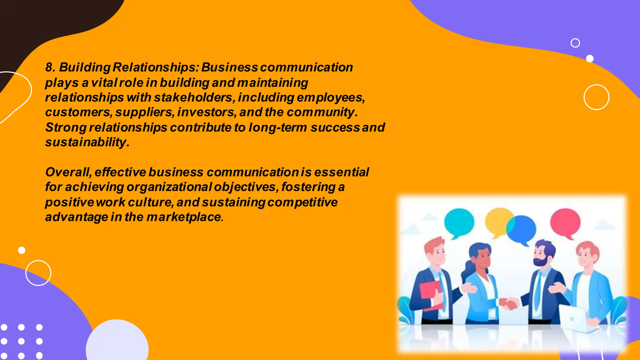 Business communication type of business communication importance of ...