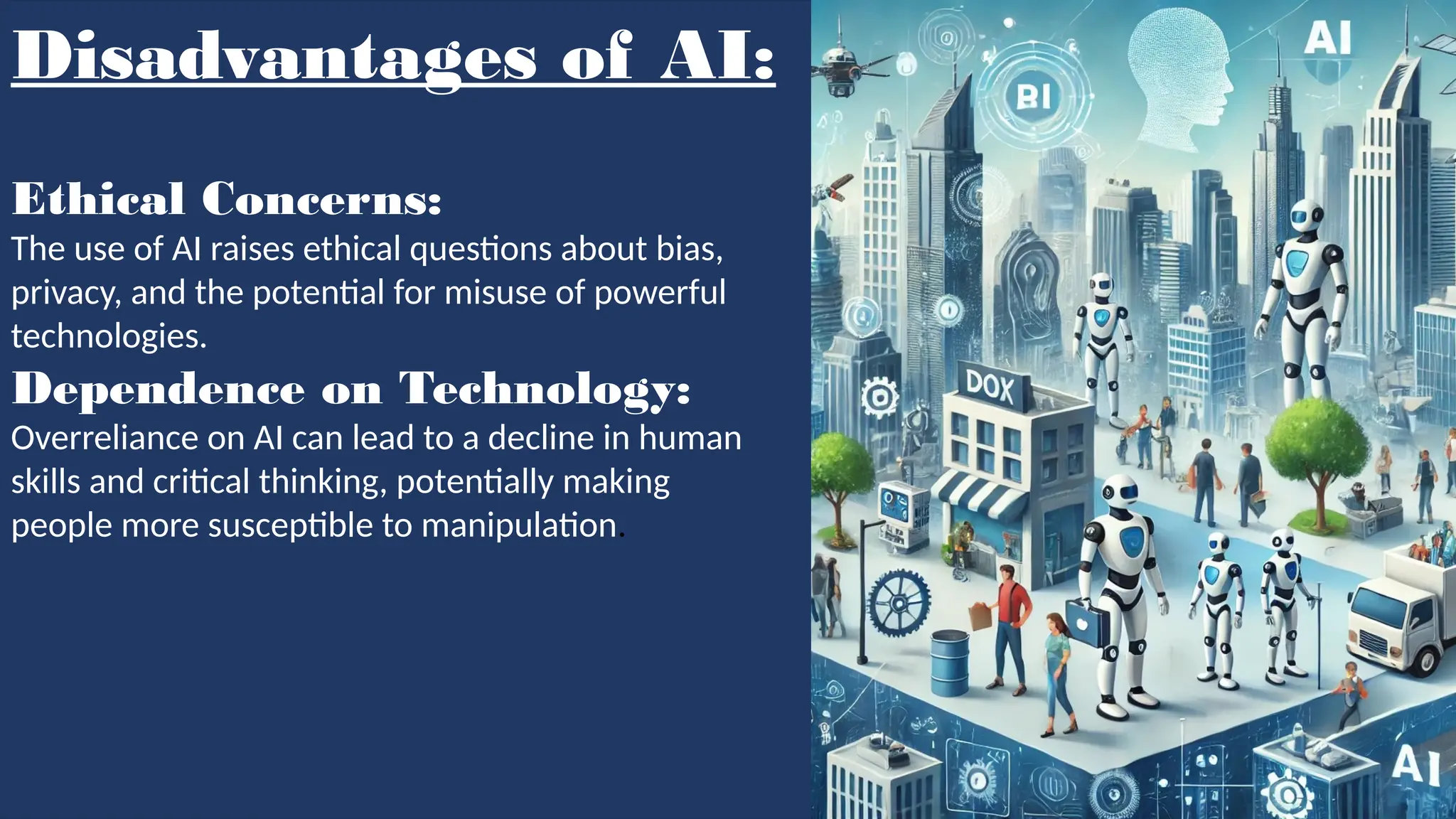 Artificial intelligence: advantages and disadvantages | PPTX | Technology Industry | Industries