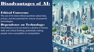 Artificial intelligence: advantages and disadvantages | PPTX