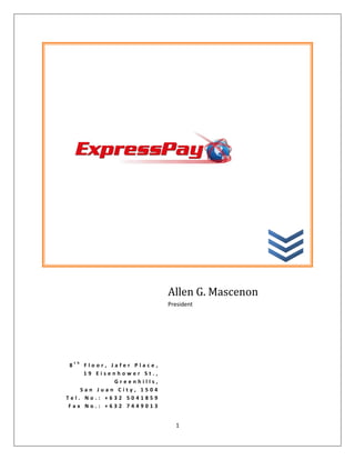 Expresspay Company Profile | PDF