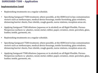 Sanigard 7500. Silane Quat Antimicrobial | PPTX