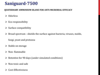 Sanigard 7500. Silane Quat Antimicrobial | PPTX
