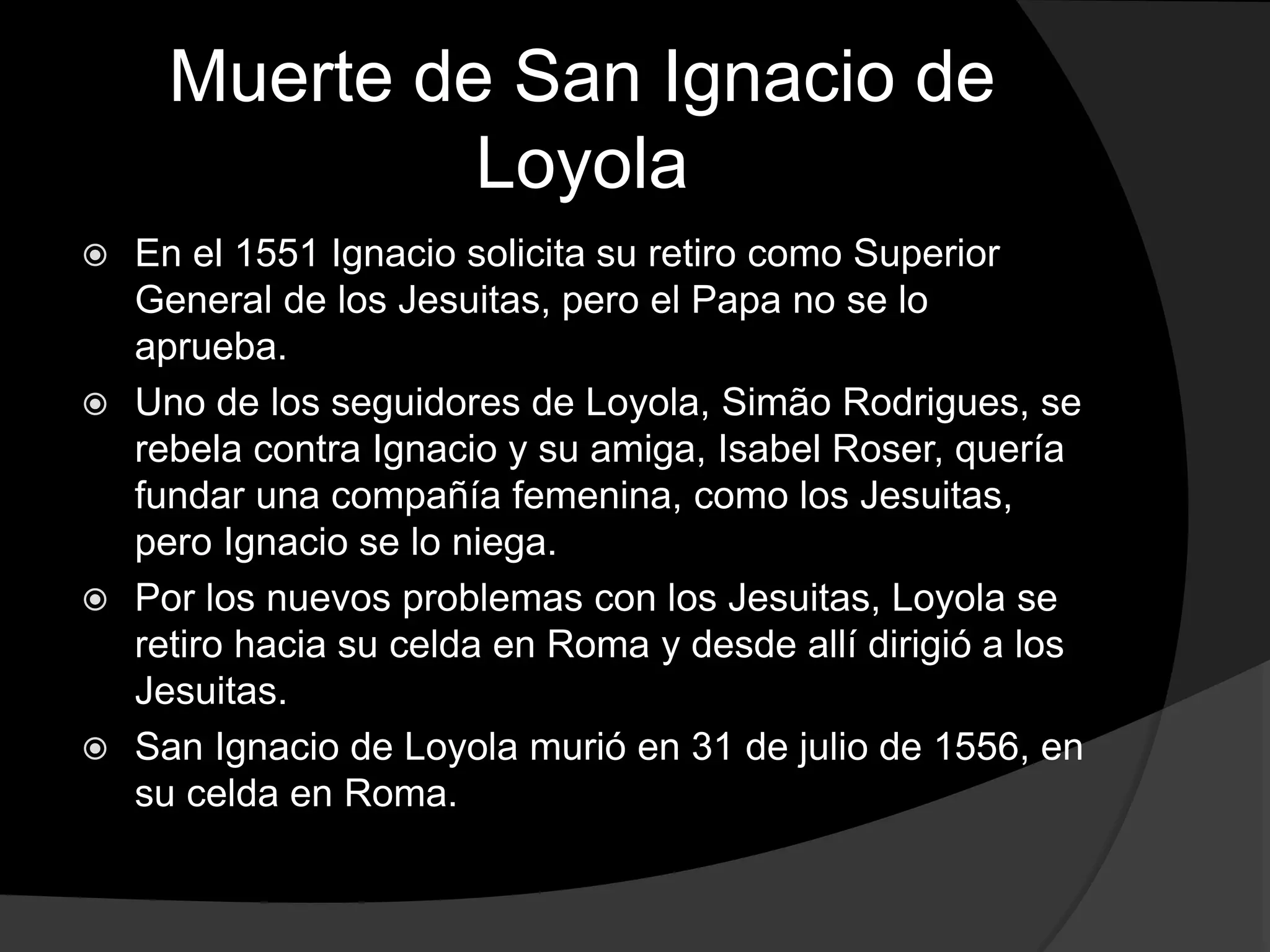 San ignacio de loyola | PPT