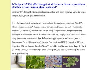 Saniguard 7500.Silane Quat Antimicrobial.FAQ