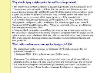Saniguard 7500.Silane Quat Antimicrobial . FAQ | PPTX