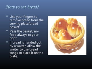 DINING ETIQUETTE | PPT