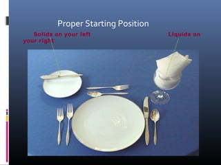 DINING ETIQUETTE | PPT