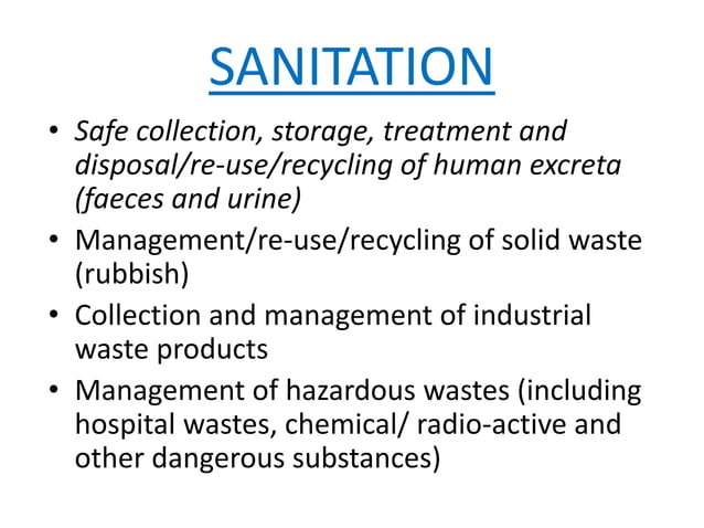 Sanitation barriers | PPTX | Digestive Disorders | Diseases and Conditions