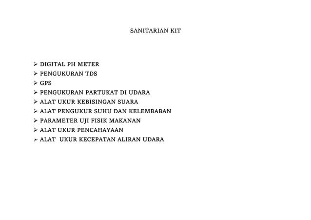 SANITARIAN KIT.docx