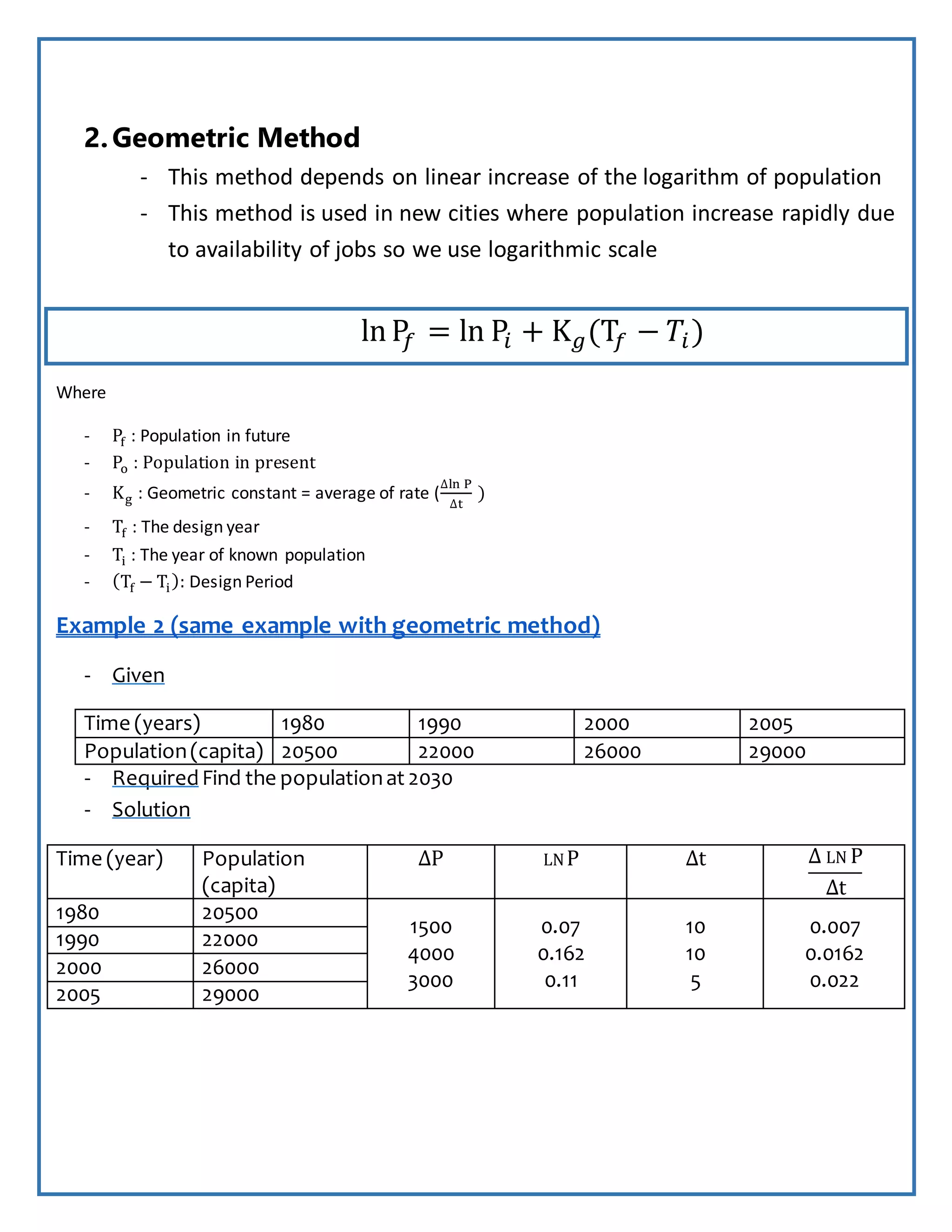 Methods of population studies | DOCX