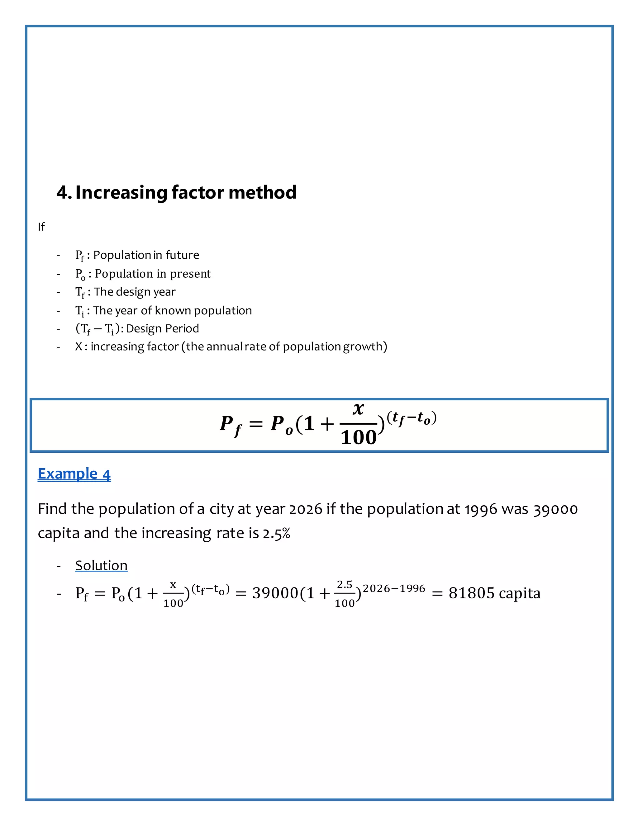 Methods of population studies | DOCX