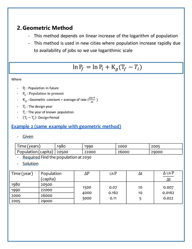 Methods of population studies | DOCX | Physics | Science
