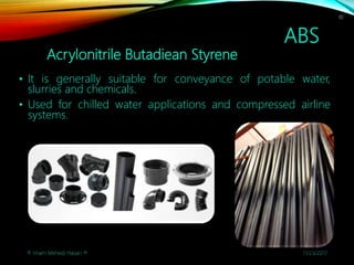 Sanitary and Plumbing Materials | PPT